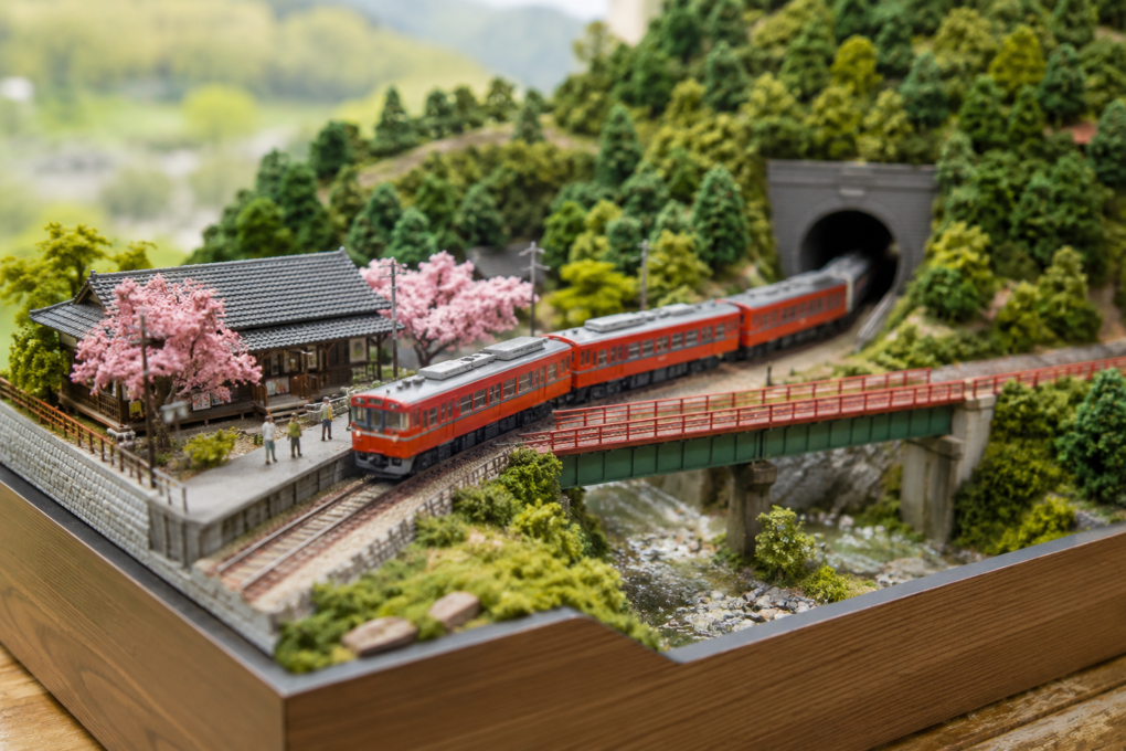 Hakone Railway Model Layout: A Scenic Miniature Train Display Inspired ...